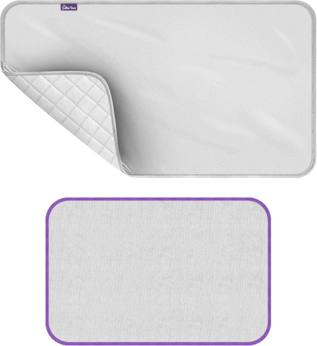 The Quilted Bear Travel Iron Mat and Mesh Ironing Cloth