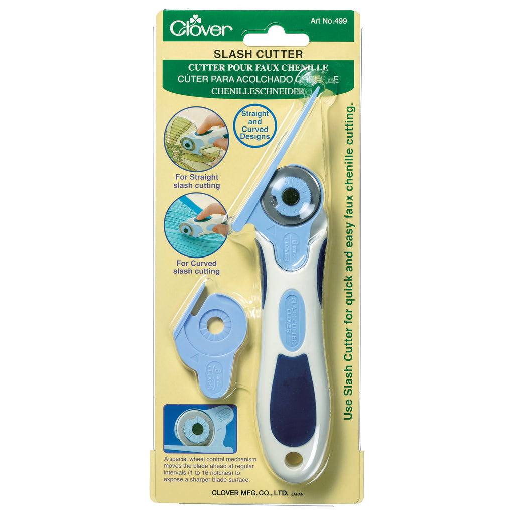 Clover Slash Rotary Cutter – The Quilted Bear