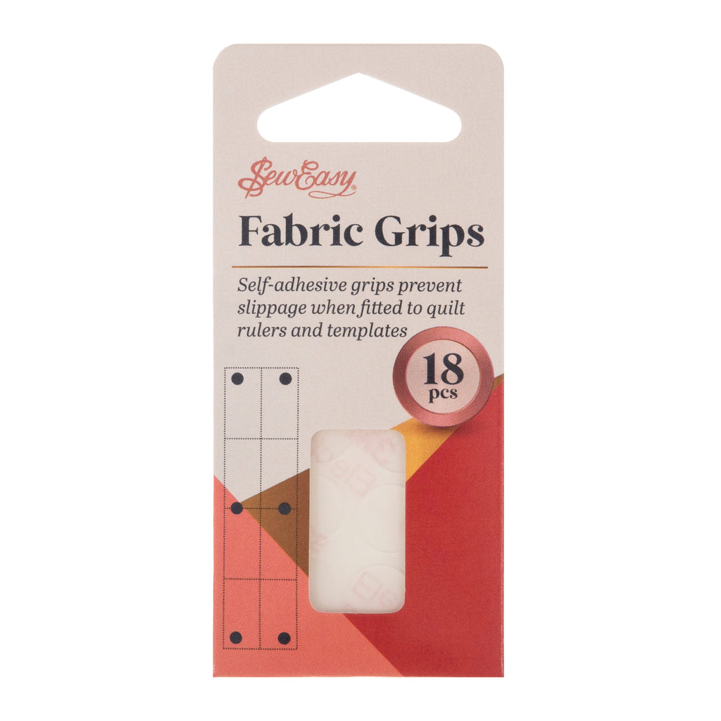 Sew Easy Fabric Grips For Rulers and Templates – The Quilted Bear