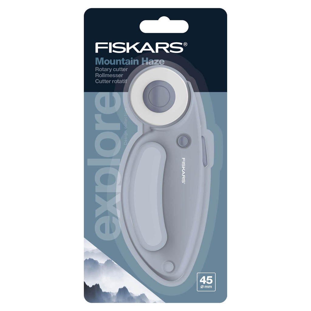 Fiskars Straight Cut 45mm Rotary Cutter - Mountain Haze – The Quilted Bear