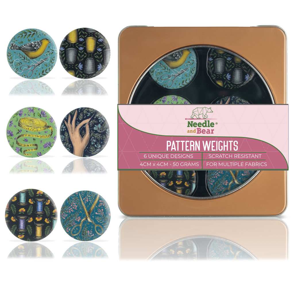 Needle and Bear Pattern weights for Dressmaking and Sewing (Catherine ...