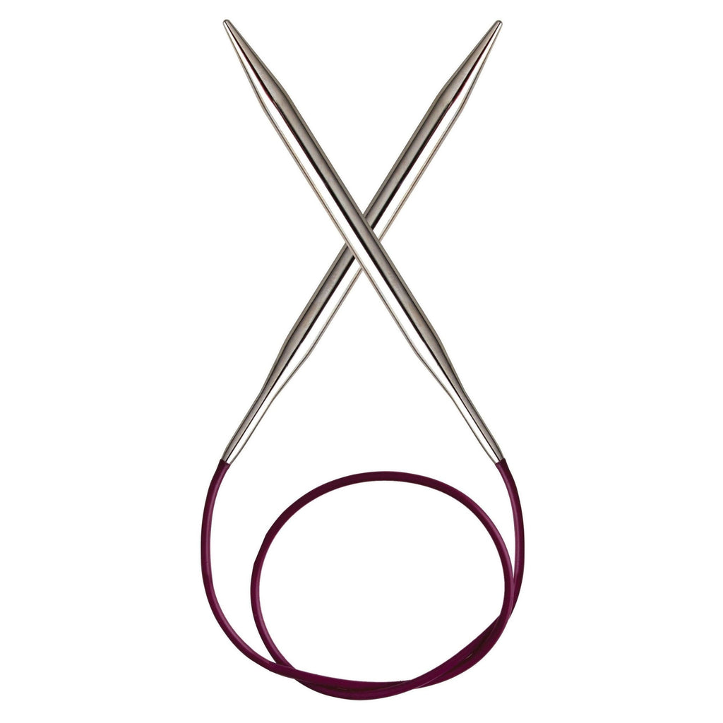 Knit Pro Nova Metal Fixed Circular Knitting Pins 80cm - Full range of ...