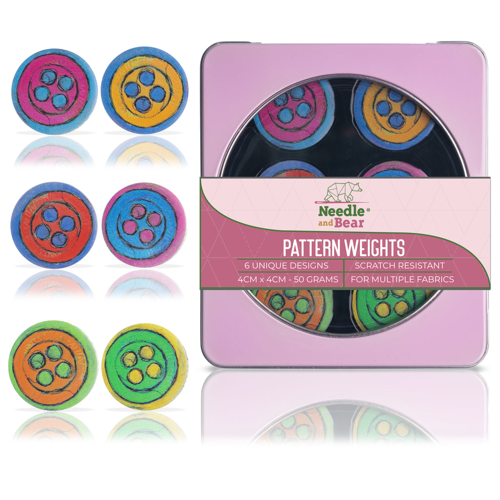 Needle and Bear Pattern weights for Dressmaking and Sewing (Lenny Corn ...